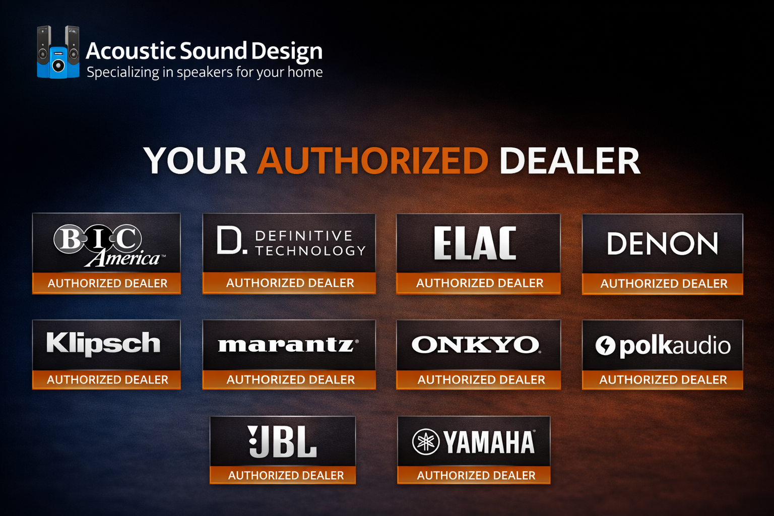 AcousticSoundDesign.com: Authorized Dealer Home Audio Since 1999